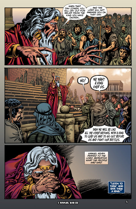 David 1: The Shepherd - Kingstone Comics