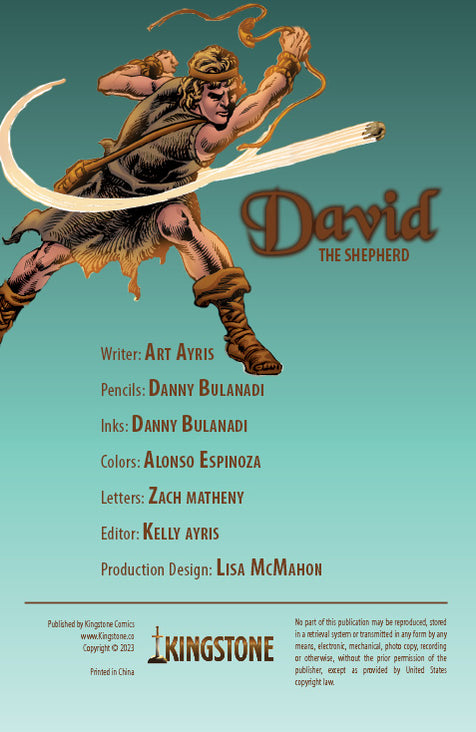 David 1: The Shepherd - Kingstone Comics